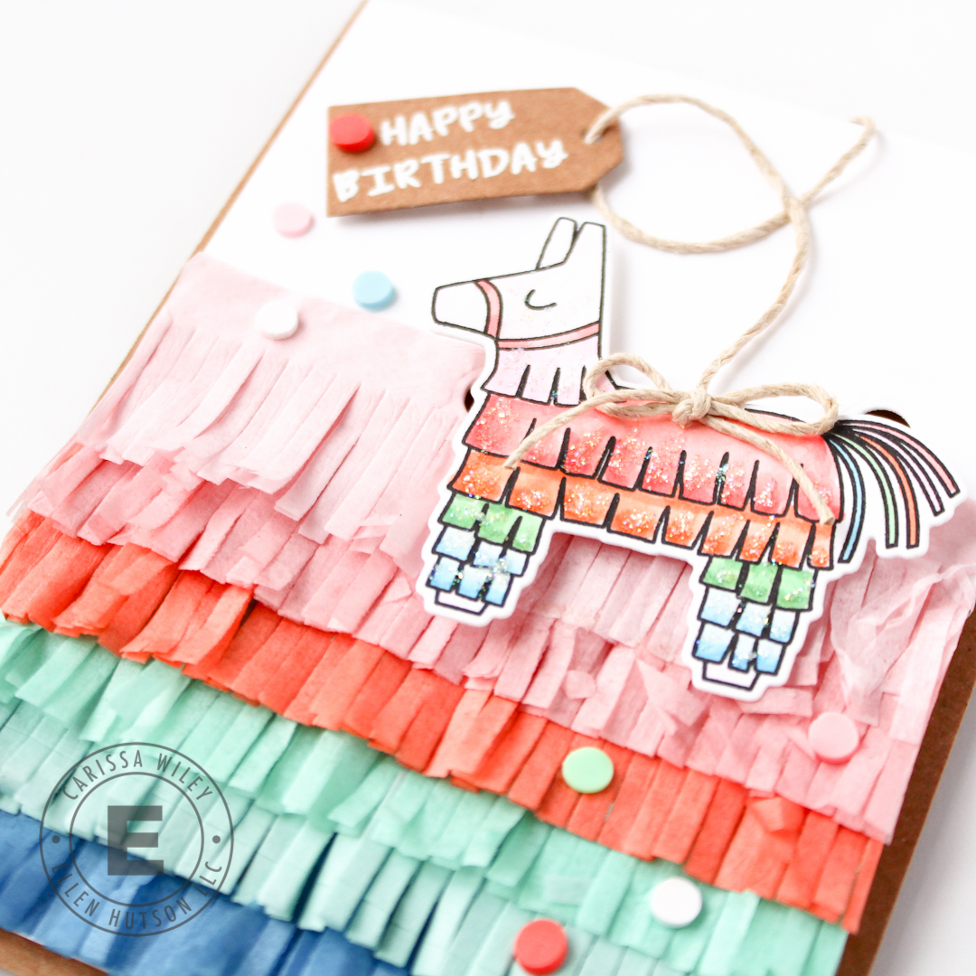 Swing N Slide Interactive Piñata Card | Ellen Hutson