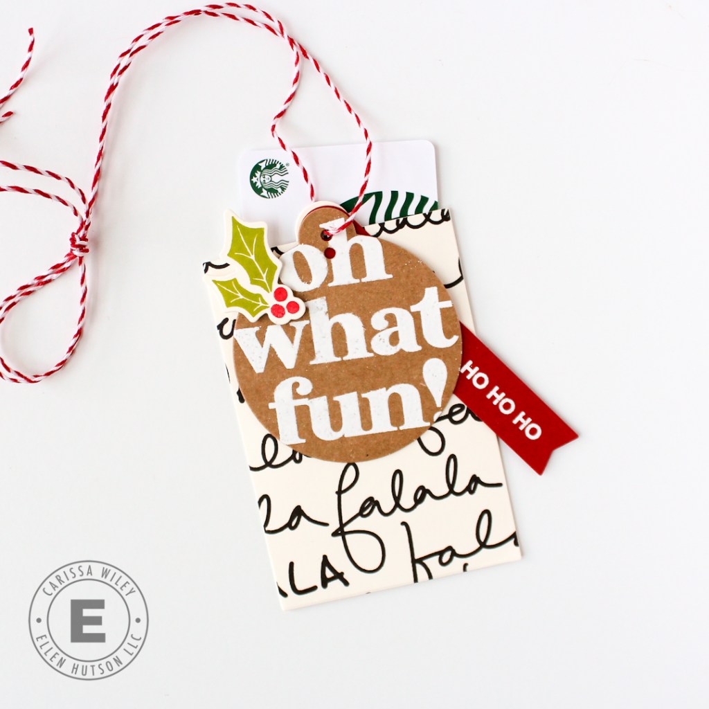 Oh What Fun! Three Ways To Give Gift Card | Ellen Hutson